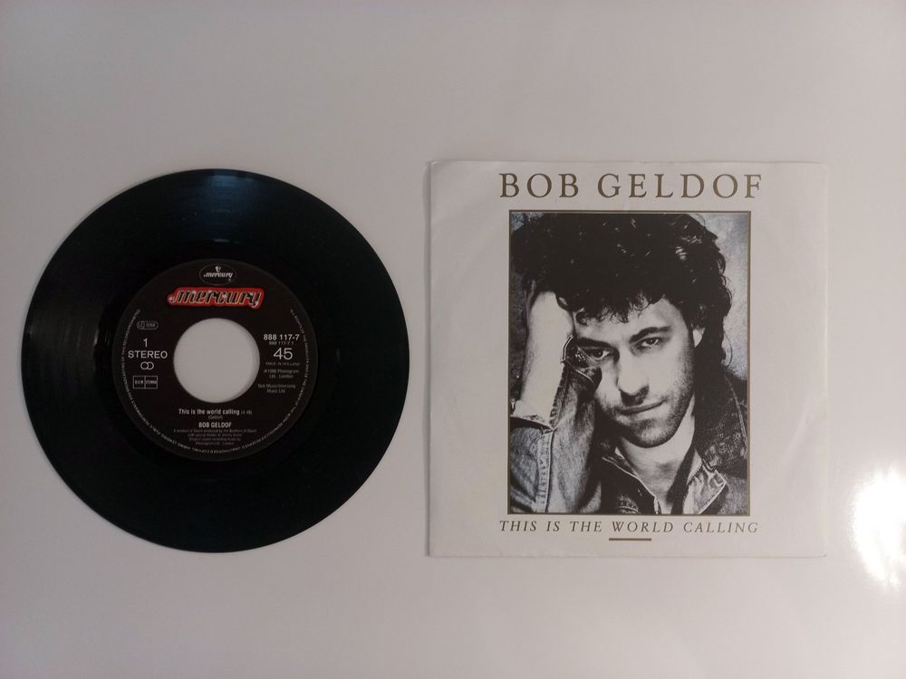 Bob Geldof - This is the world calling - Vinyl Single 7" (Gebraucht) in ...
