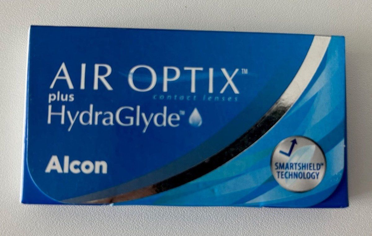 Air Optix plus HydraGlyde - Monatslinsen PWR -6.50 (NEU) (Gebraucht) in ...