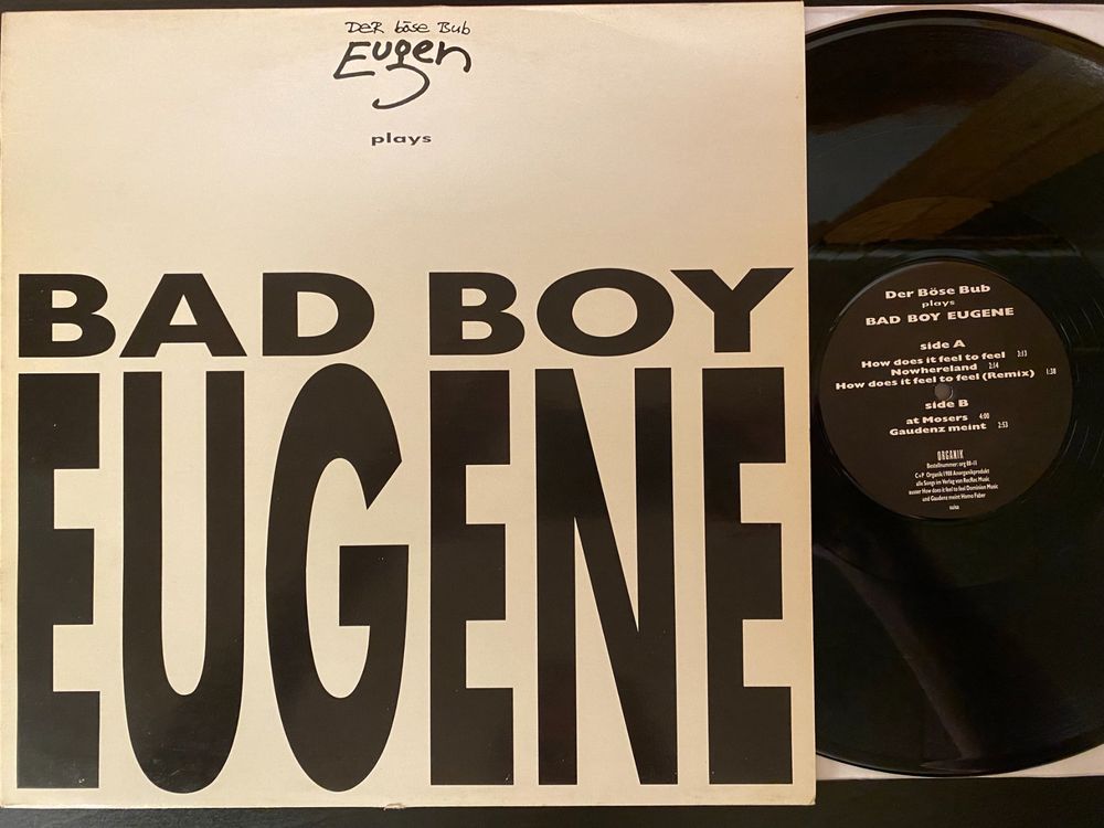 Der Böse Bub Eugen – Plays Bad Boy Eugene [12" Maxi CH 1988] (Gebraucht ...
