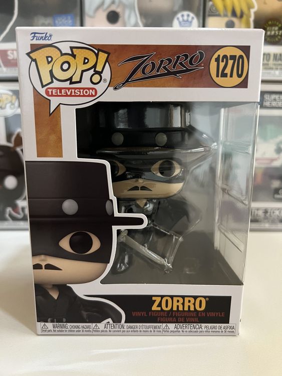 Funko POP! Television Zorro - Zorro (Neu und originalverpackt) in Le ...
