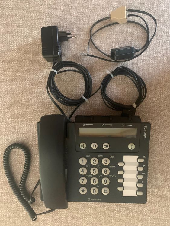 Telefon Station - Swisscom ATON C28 mit Internet BOX (Gebraucht) in ...