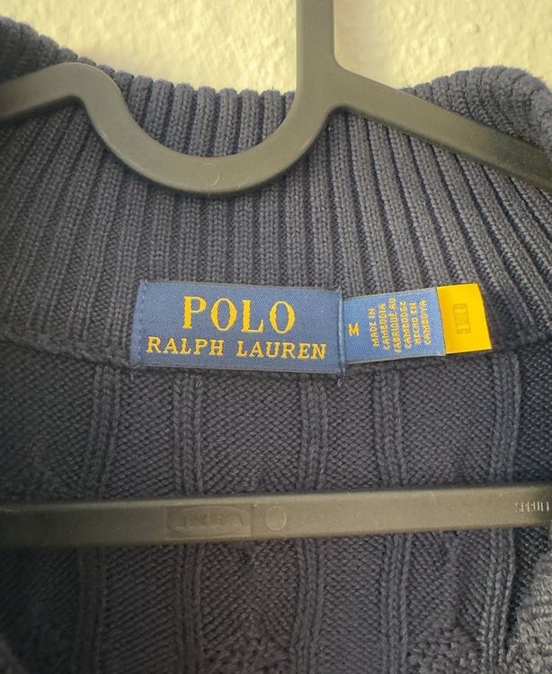Polo Ralph Lauren Quarter Zip Sweater Navy Blue (Gebraucht) in Horgen ...