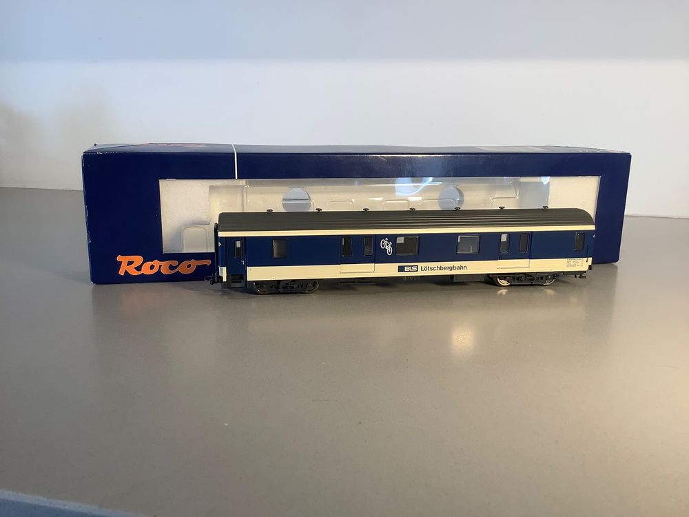 Roco 45592 : BLS Gepäckwagen MC76 Pendelzug WS (Neu (gemäss ...