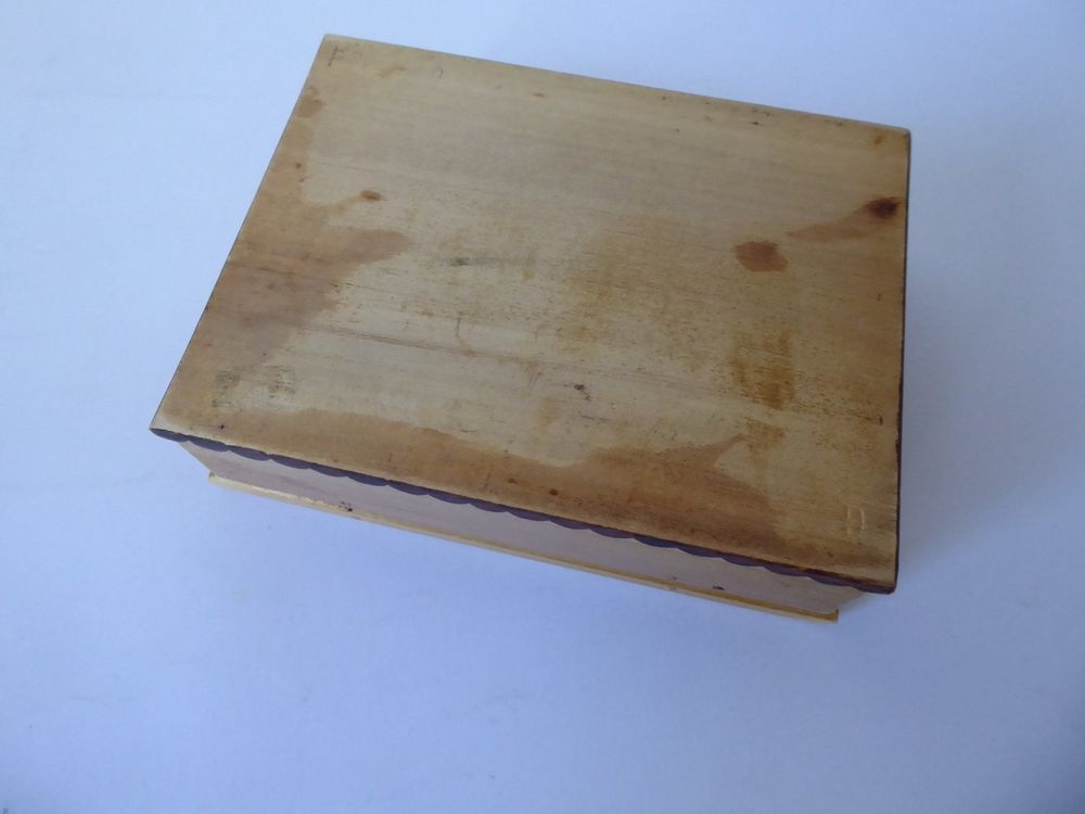 Schöne Notizzettel Holz Box, 13,5 x 10,0 x 3,8cm (Gebraucht) in ...