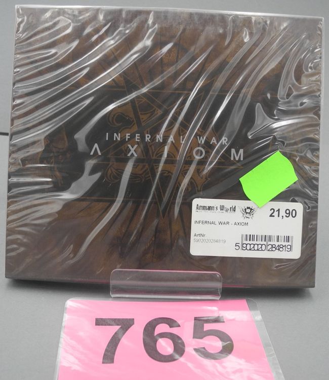 CD Internal War "AXIOM", Nr. 765 (Neu und originalverpackt) in Kottwil ...