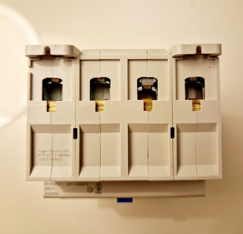 FI/LS-Schalter Hager 4P C 13A 30mA Neu (Neu und originalverpackt) in Braunau für CHF 28 – mit ...