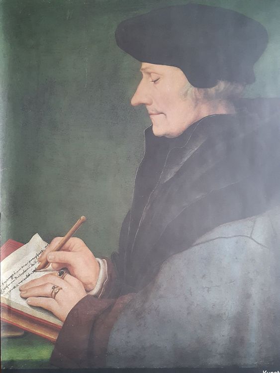 Holbein Erasmus von Rotterdam Kunstmuseum Basel ab Fr. 1.-- (Gebraucht ...