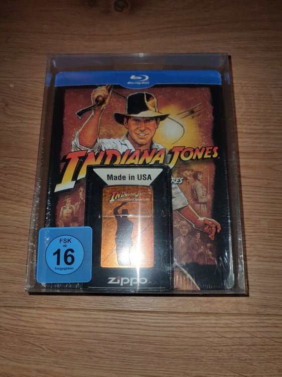 Indiana Jones The Complete Adventures Limd. Jumbo mit Zippo (Neu ...