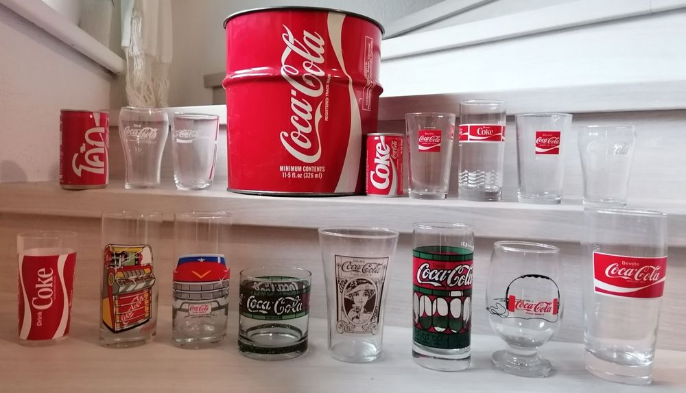 Erstaunlich Coca Cola Glãser Alte Modelle Ebenbild