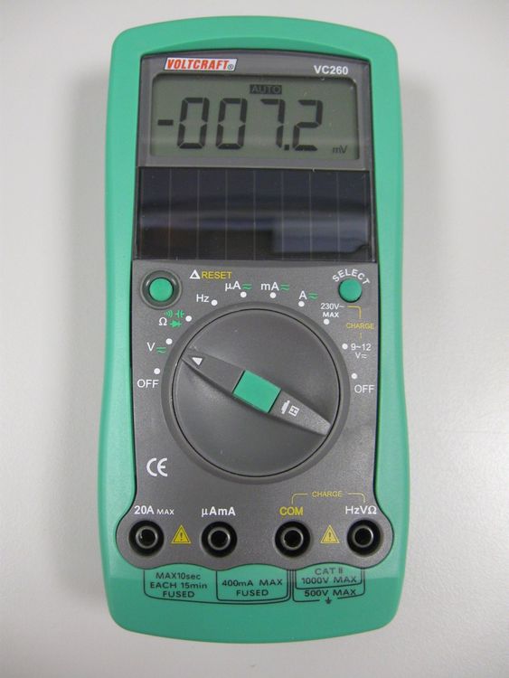 1 x VOLTCRAFT VC260 Messgerät Multimeter digital neuwertig | Kaufen auf ...