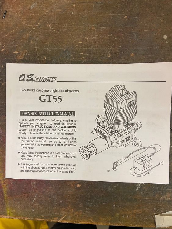 OS MAX-55HZ Hyper Motor (Neu (gemäss Beschreibung)) in Pratteln für CHF 280 – nur Abholung auf ...