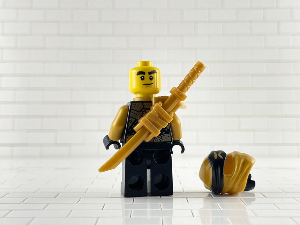 Cole (Golden Ninja) Crystalized Figur aus LEGO Ninjago 71774 (Neu ...