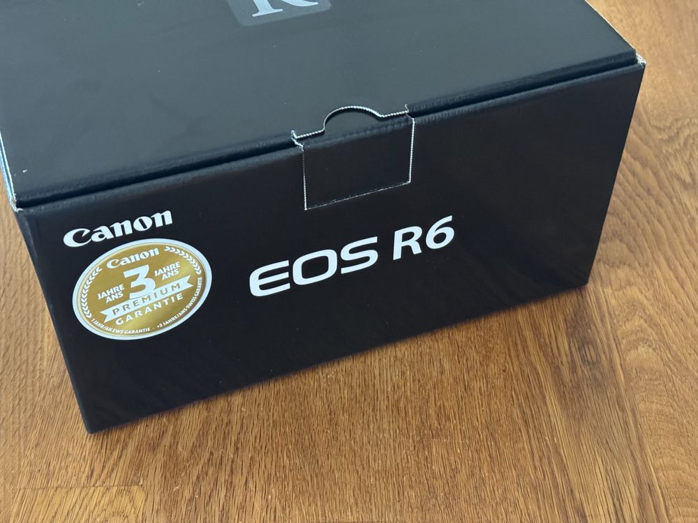 Canon EOS R6 mit EF Adapter, Garantie, Akkus und Verpackung | Kaufen ...