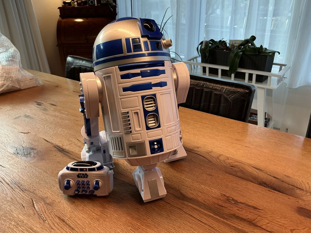 Star Wars R2-D2 Roboter, voll funktionsfähig, Thinkway Toys (Gebraucht ...