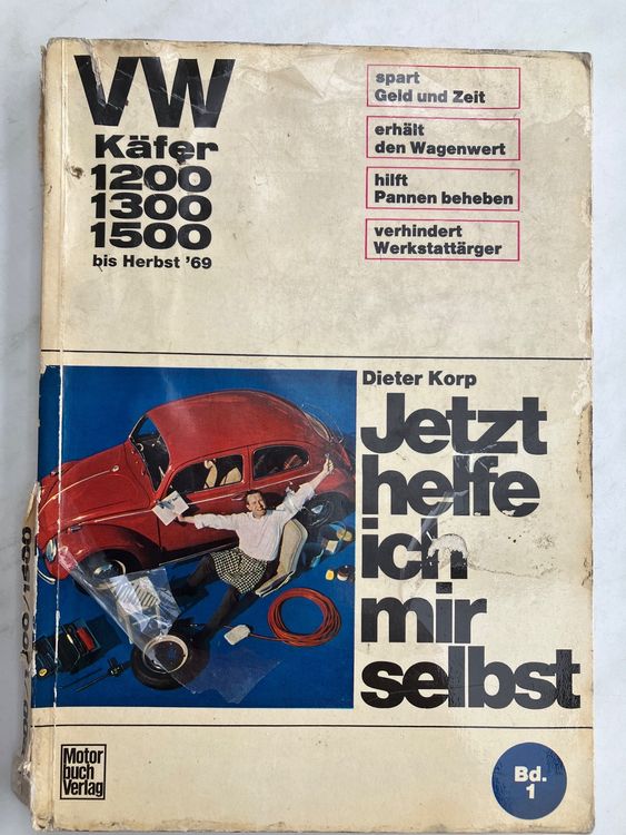 Buch für VW Käfer Jetzt helfe ich mir selbst | Kaufen auf Ricardo
