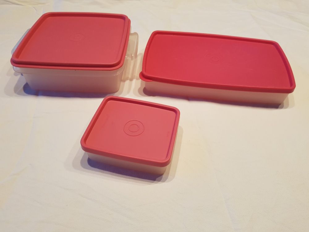 Erstaunlich Tupperware Kuchenbehlter Eckig Bilder