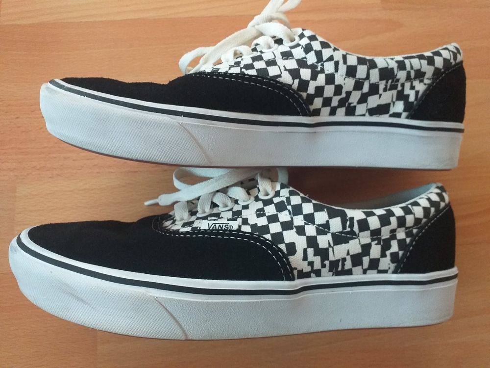 Vans Era Comfycush Comfy Cush Sneakers Checkerboard 38.5 (Gebraucht) in ...