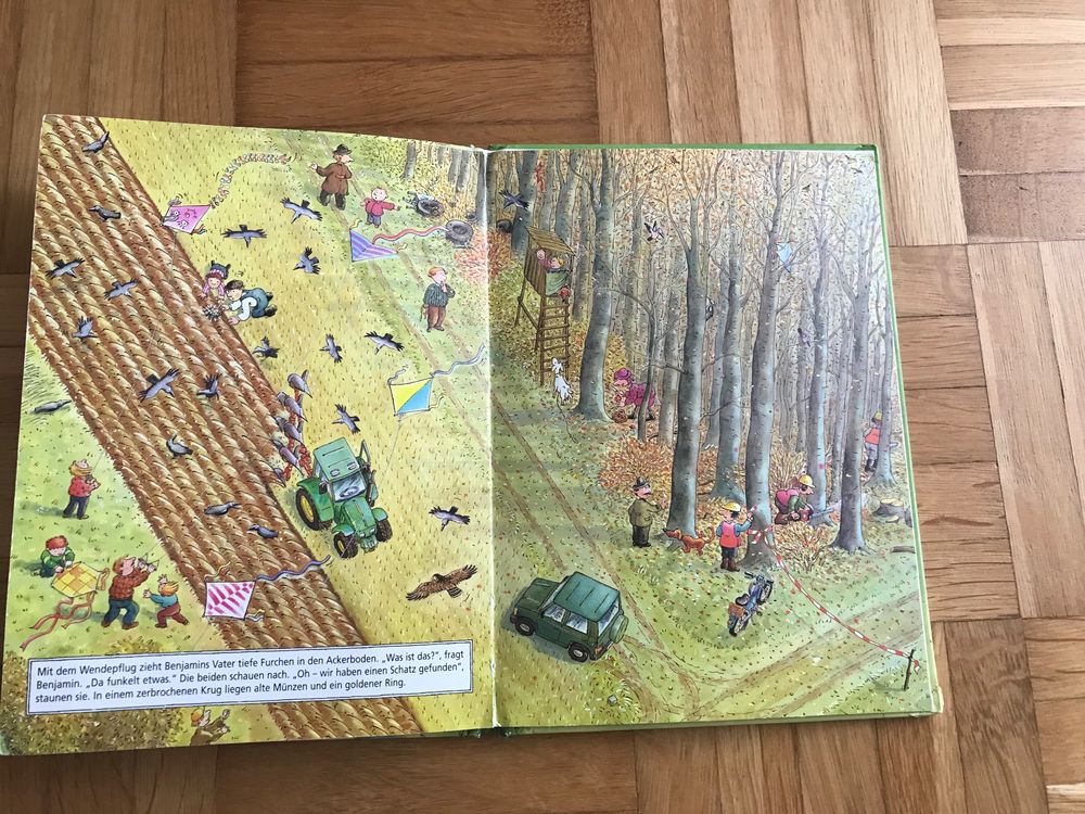 Wimmelbuch - Auf dem Lande ist was los / Porto 1.40 (Gebraucht) in ...