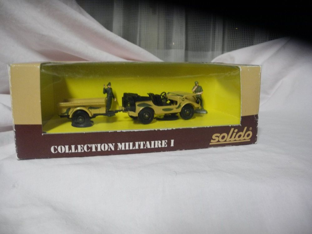 SOLIDO NR. 6037 JEEP AUTO-UNION MILITÄR MILITAIRE | Kaufen auf Ricardo