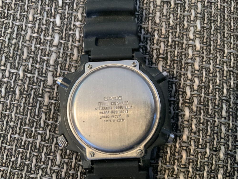 Casio MDA-100 Uhr läuft | Kaufen auf Ricardo