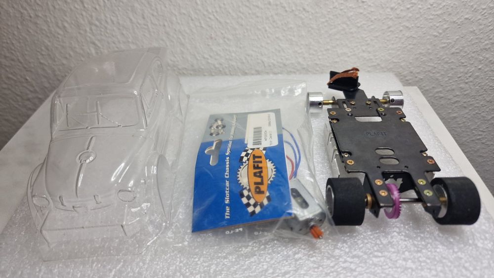1:32 Chassis PLAFIT, MOTOR Cheetah II, Lexam Fiat Abarth (Gebraucht) in ...