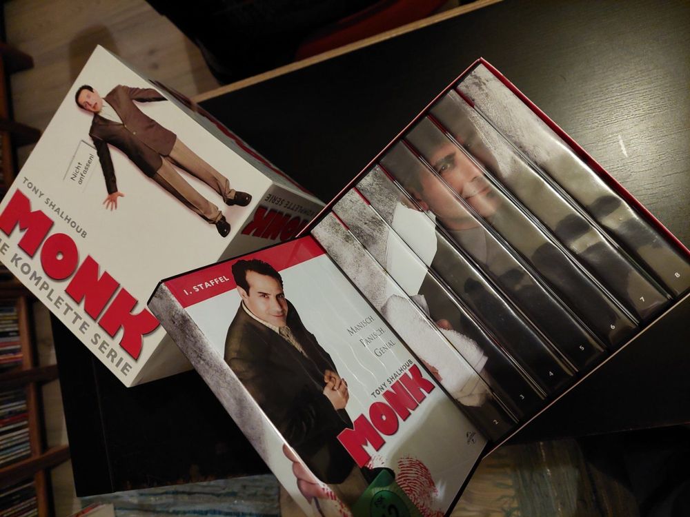 Monk DVD Box komplette Serie neuwertig | Kaufen auf Ricardo