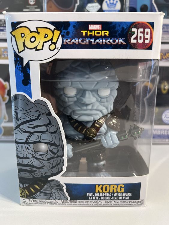 Funko POP! Marvel Thor Ragnarok Korg (Gebraucht) in Le Mouret für CHF ...