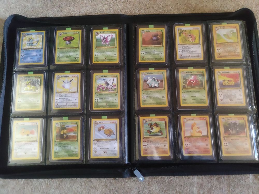 Komplettes Pokémon Dschungel + Fossil Master Set 1. Edition (Neu ...