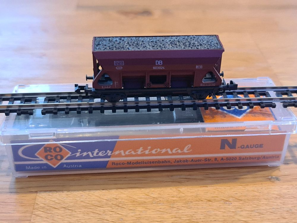 Spur N Kieswagen DB von ROCO | Kaufen auf Ricardo
