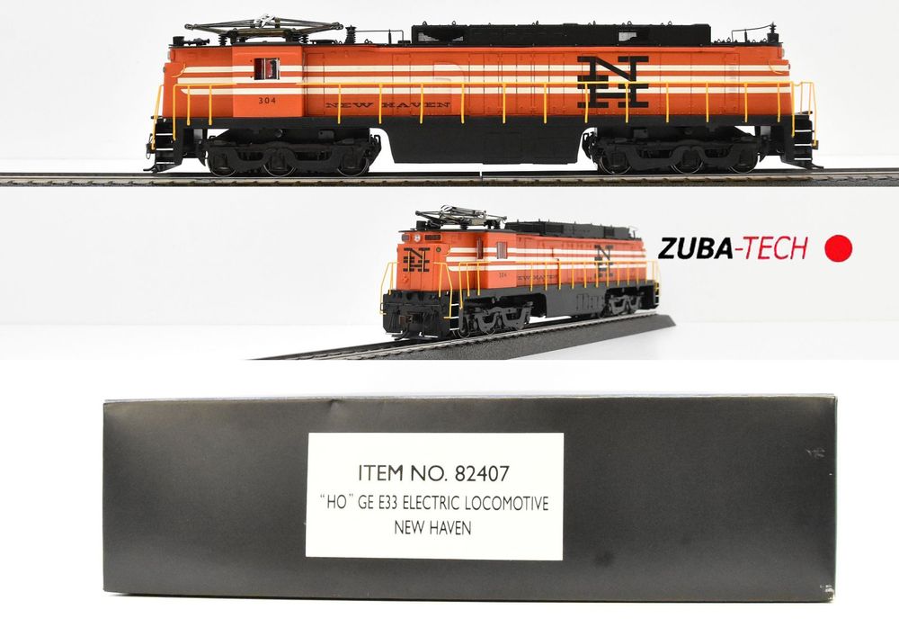 Spectrum 82407 Diesellok GE E33 NEW HAVEN H0 GS Analog OVP (Gebraucht ...