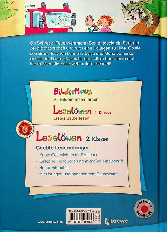 Erstleser Feuerwehrgeschichten Antolin Klasse 2 (Gebraucht) in Reitnau für CHF 3.5 – mit ...