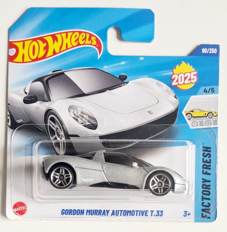 Hot Wheels Gordon Murray Automotive T.33 (Neu und originalverpackt) in ...
