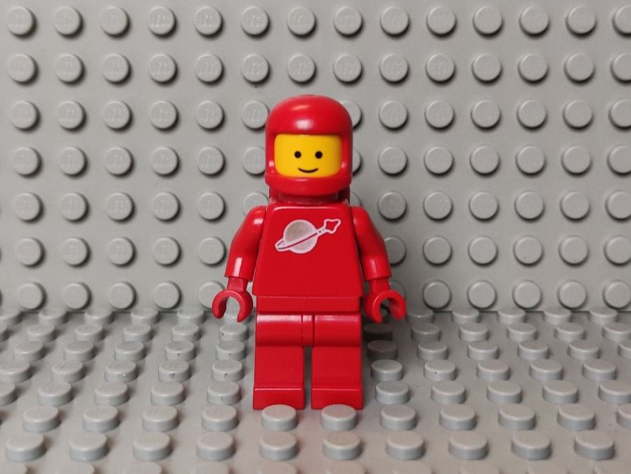 LEGO Classic Space Minifigur - rot / red - sp005 (15) (Gebraucht) in ...