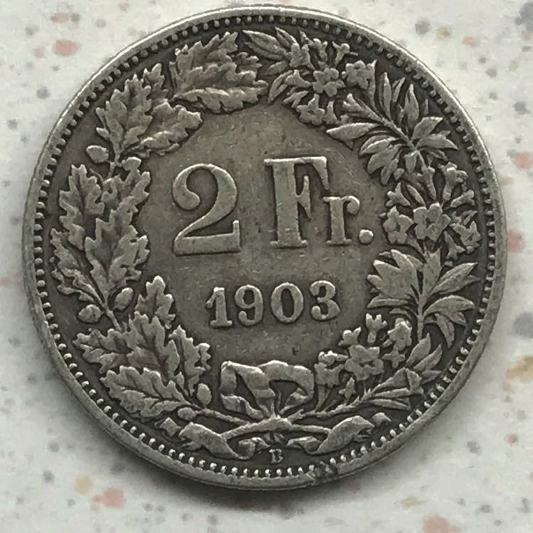 1903 2 Franken sehr rar !!! | Kaufen auf Ricardo