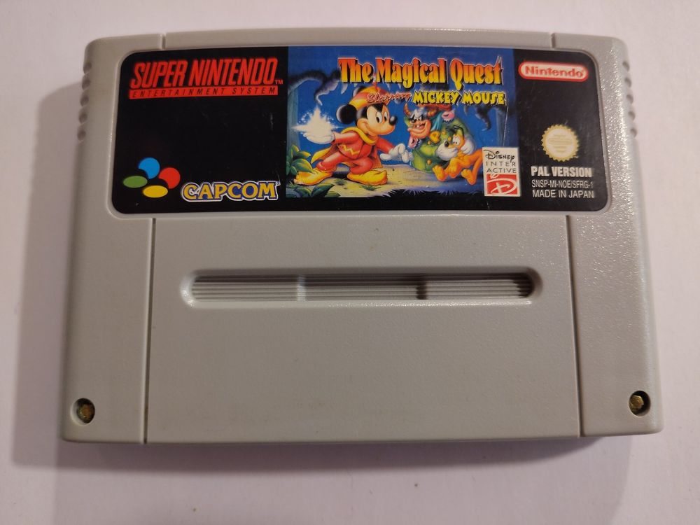 The Magical Quest starring Mickey Mouse Super Nintendo SNES (Gebraucht ...
