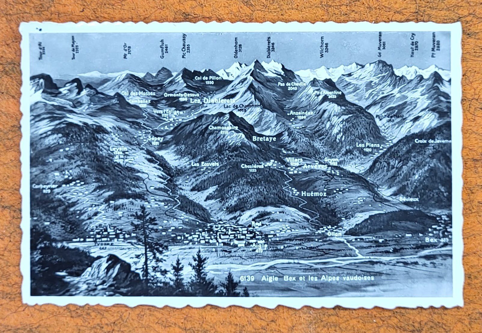 Bex (Vaud) Aigle, Alpes Vaudoises 1947 (Gebraucht) in St Gallen für CHF ...