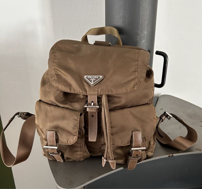Prada Nylon Rucksack / Backpack | Kaufen auf Ricardo