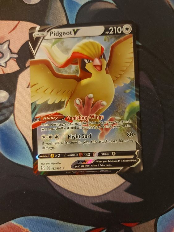 Pidgeot V #137 Lost Origin | Kaufen auf Ricardo