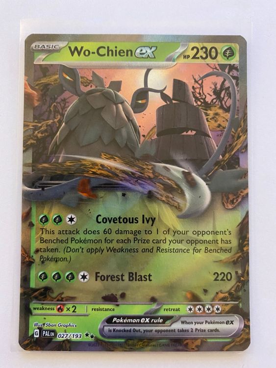 Pokemon Wo-Chien EX 027/193 Paldea Evolved EN | Kaufen auf Ricardo