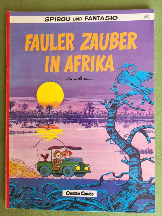 Spirou und Fantasio : Fauler Zauber in Afrika (23) 1.Auflage (Gebraucht ...