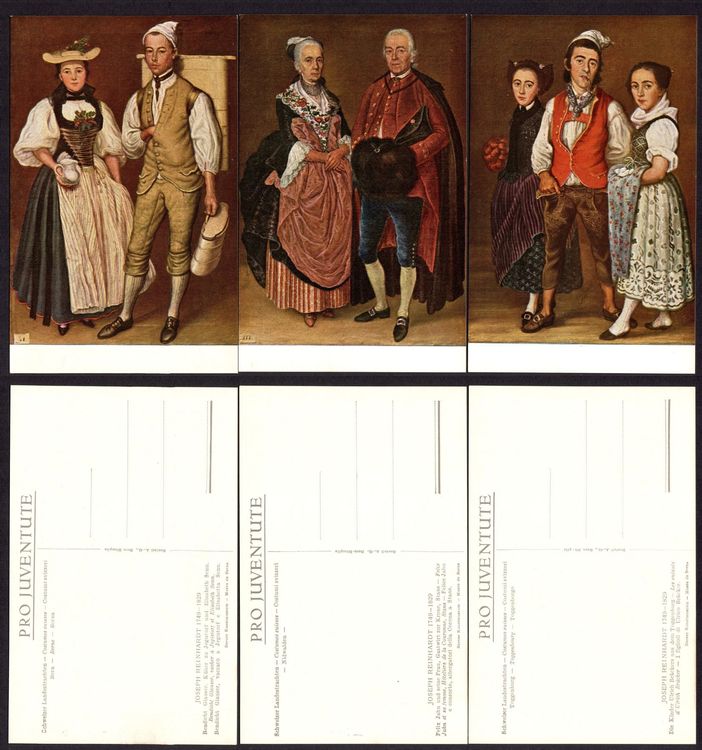 PJ Serie von 5 Karten von 1923 mit Broschüre | Kaufen auf Ricardo