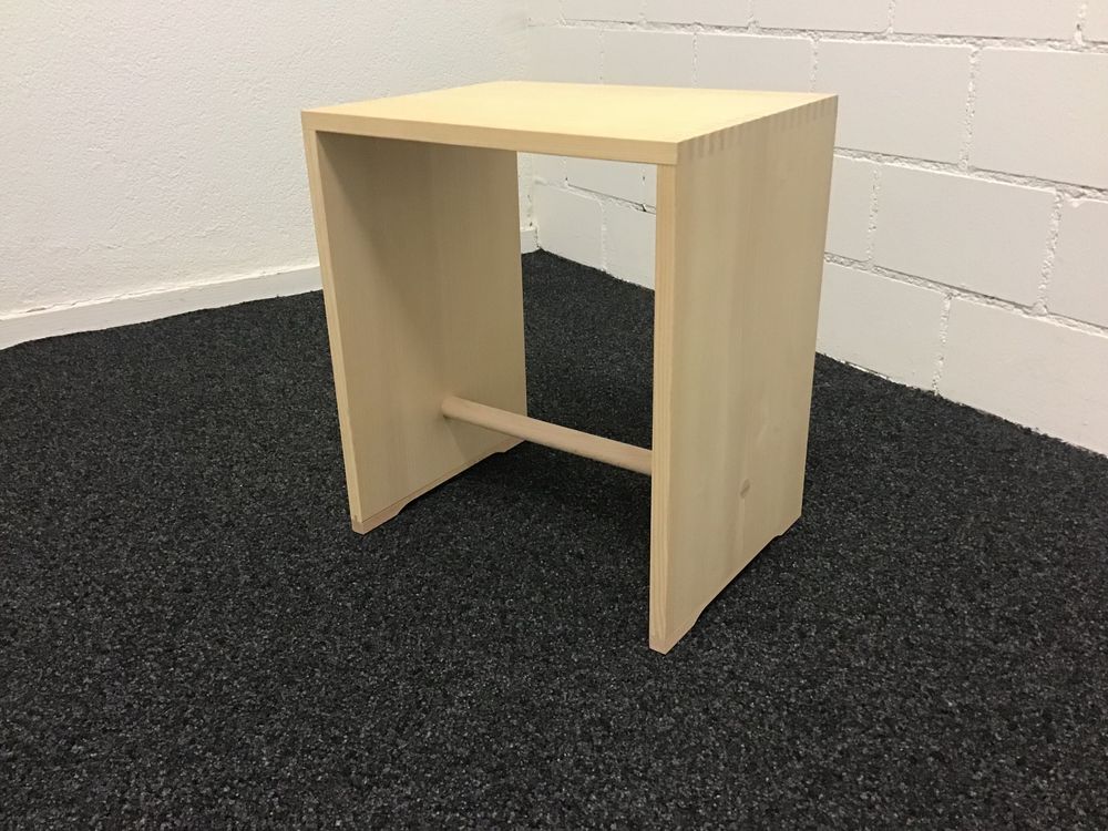 Max Bill Ulmer Hocker Holz natur originalverpackt | Kaufen auf Ricardo