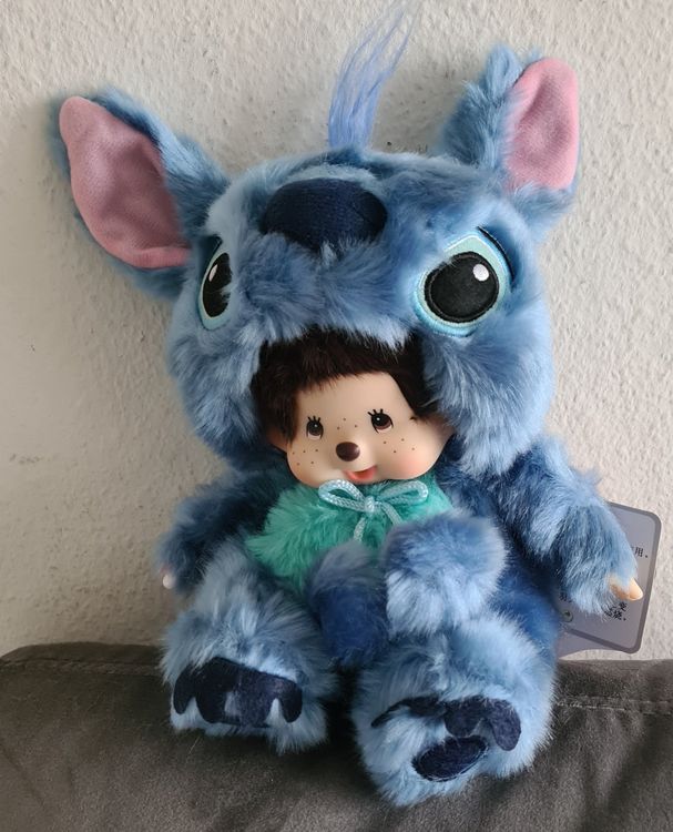 Stitch aus Lilo&Stitch, Monchhichi im Stitch-Kostüm 20 cm | Kaufen auf ...