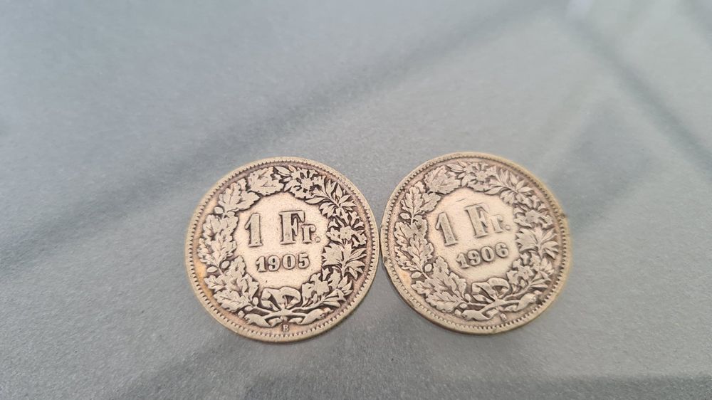 ein franken 1905 - 1906 silber | Kaufen auf Ricardo