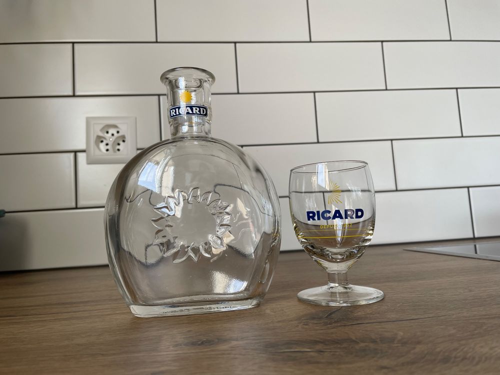 Carafe et verre ballon Ricard (D'occasion) à Lonay pour CHF 31 – avec ...
