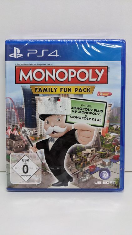 Monopoly Family Fun Pack - PlayStation 4 (NEU) (Neu und originalverpackt) in Menziken für CHF 15 ...