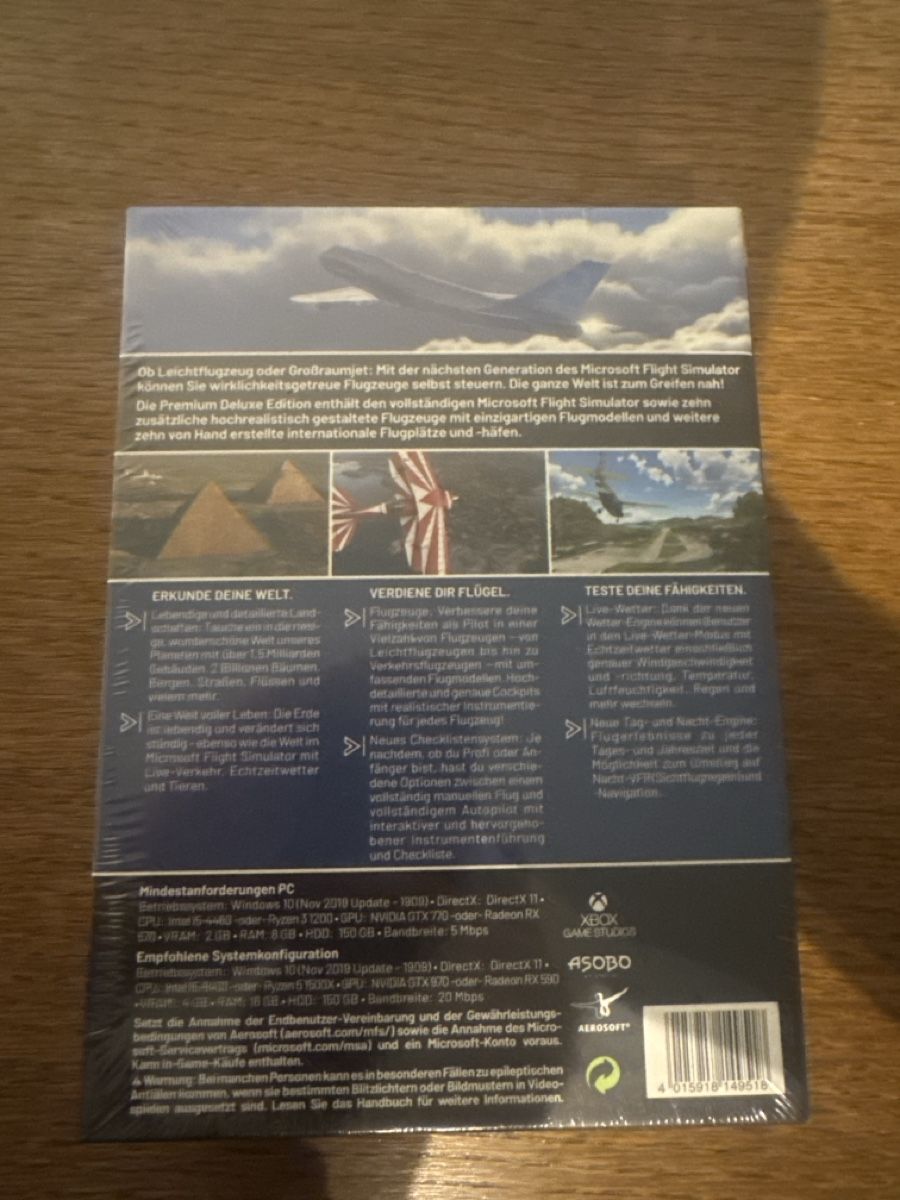 Microsoft Flight Simulator Premium Deluxe PC NEU! (Neu und ...