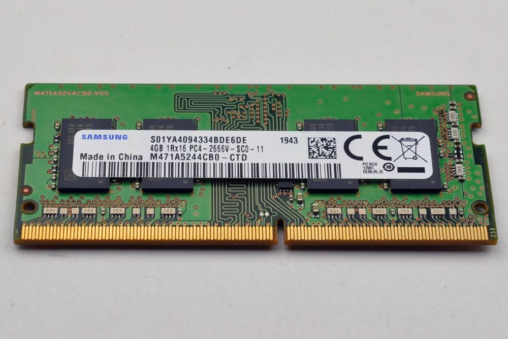 Samsung 4gb1rx16pc4 2666v sco 11 | Kaufen auf Ricardo