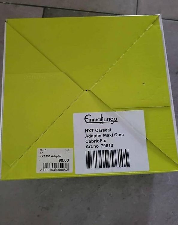 Emmaljunga NXT Adapter für Maxi-Cosi CabrioFix ? unbenutzt (Gebraucht ...