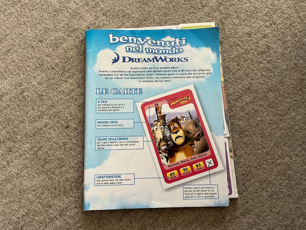 DreamWorks Sticker-Sammelalbum, (Gebraucht) in Jona für CHF 1 – mit ...